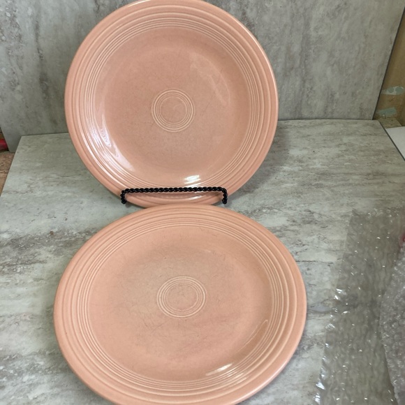 Fiestaware | Dining | Fiestaware Peach Dinner Plate 12 Inches Set Of 2 ...